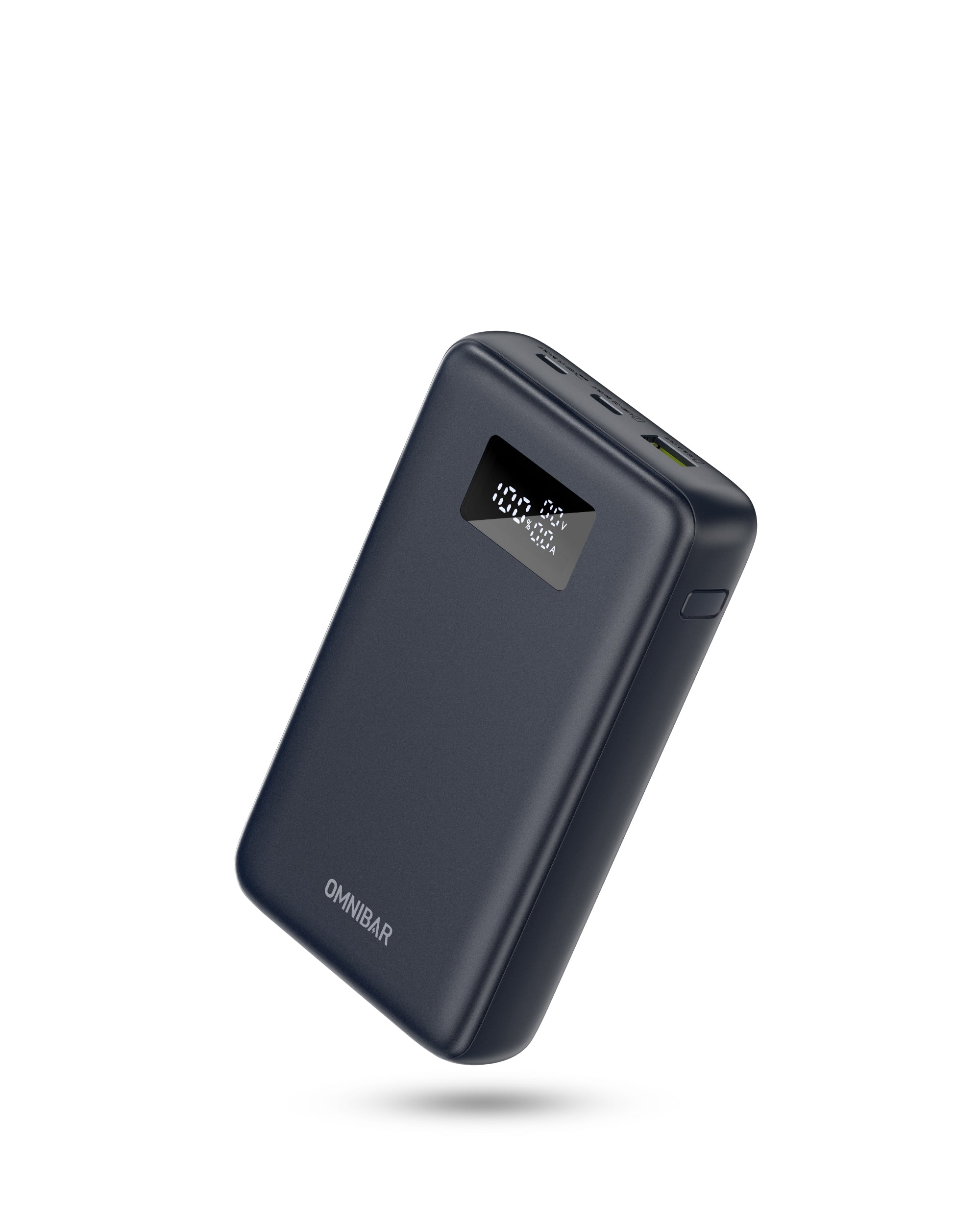 Omnibar 20,000mAh Portable Power Bank, PD100W, Cosmic Black – OMNIBAR
