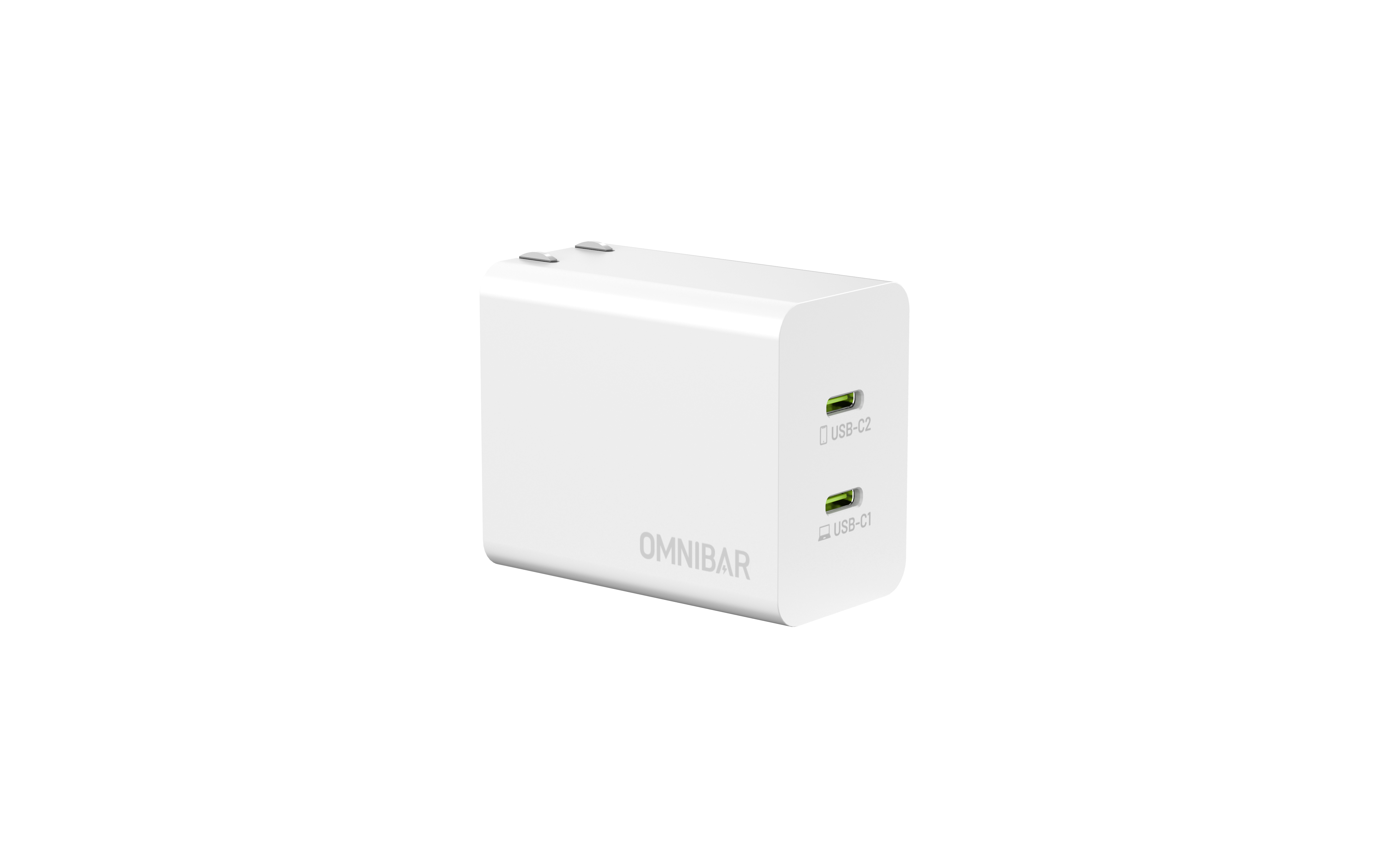 Omnibar PD45W Dual USB Fast Charger Kit (Apple White) – OMNIBAR